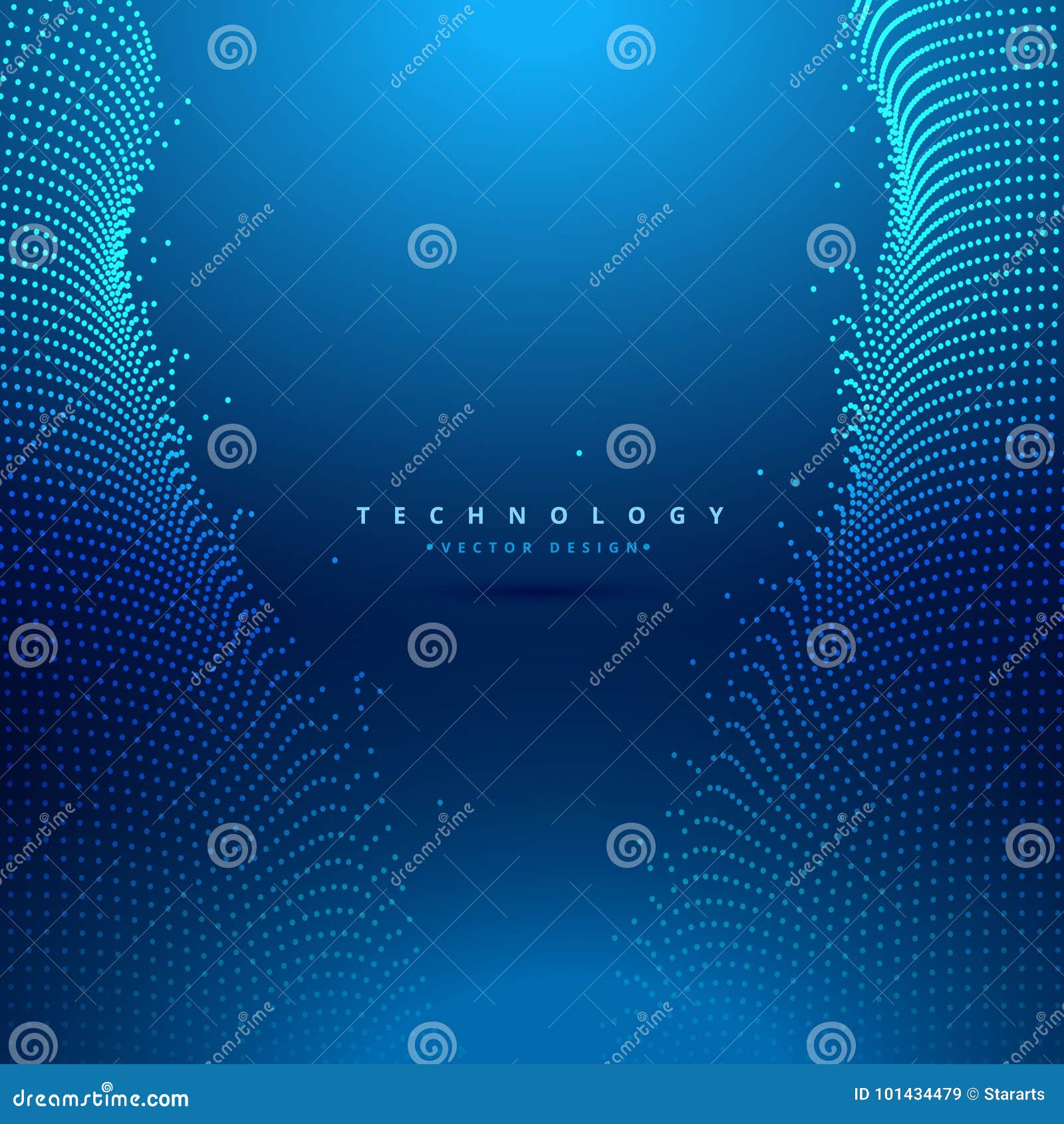 Abstract Flowing Mesh Wave Vector Design Illustration Stock Vector ...