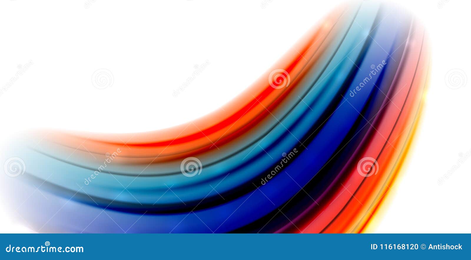 Abstract Flowing Motion Wave, Liquid Colors Mixing, Vector Abstract ...