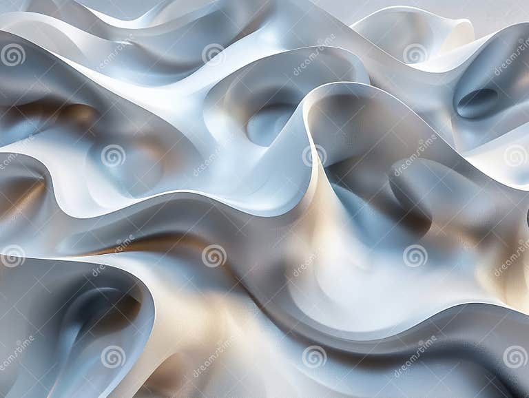Fluent Style Simple Silver Gradient Background. Stock Illustration ...