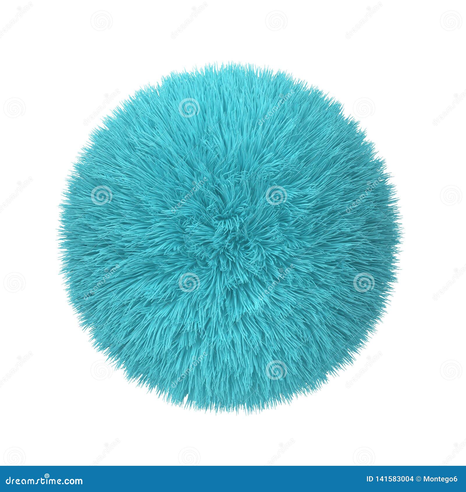 Fluffy Ball Rolling. Cartoon Plant Tumbleweeds. Stock Image ...