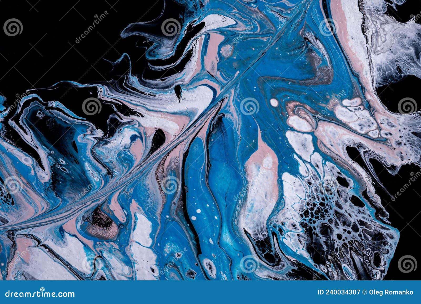 Abstract Fluid Art Background, Modern Paintings for Postcards, Covers ...