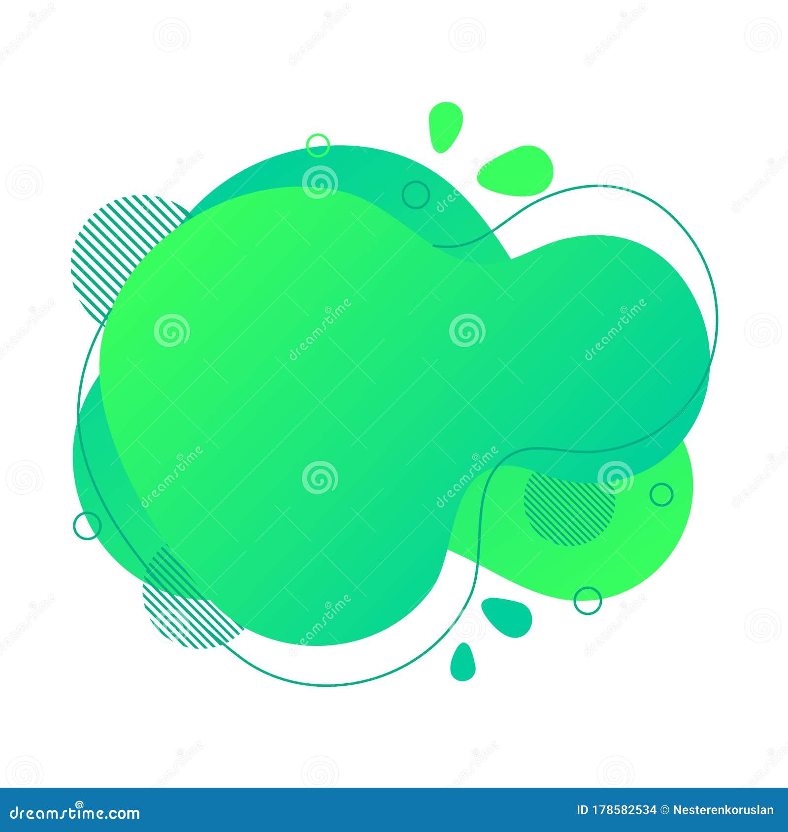 Abstract Fluid Design Element Stock Vector - Illustration of minimalist ...