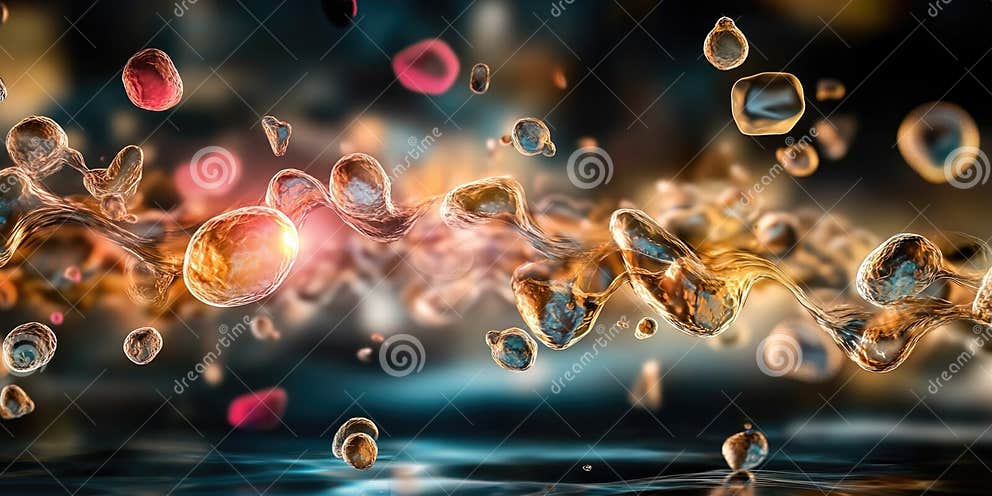 Abstract Fluid Dynamics with Floating Bubbles and Light Reflections ...