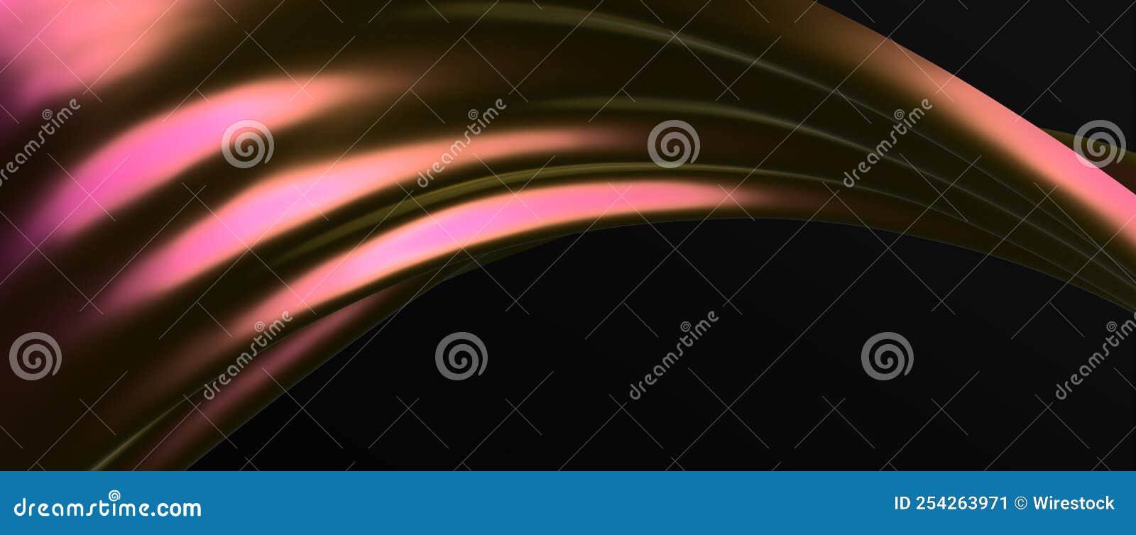 Abstract Fluid Gradient Shape Flowing Background Stock Illustration ...