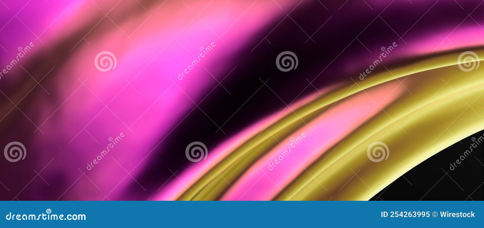 Abstract Fluid Gradient Shape Flowing Background Stock Illustration ...