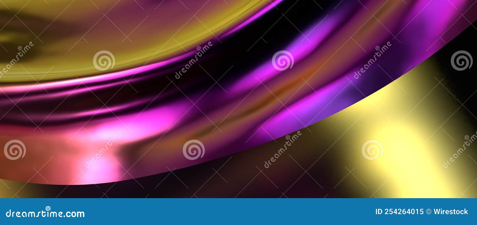 Abstract Fluid Gradient Shape Flowing Background Stock Illustration ...