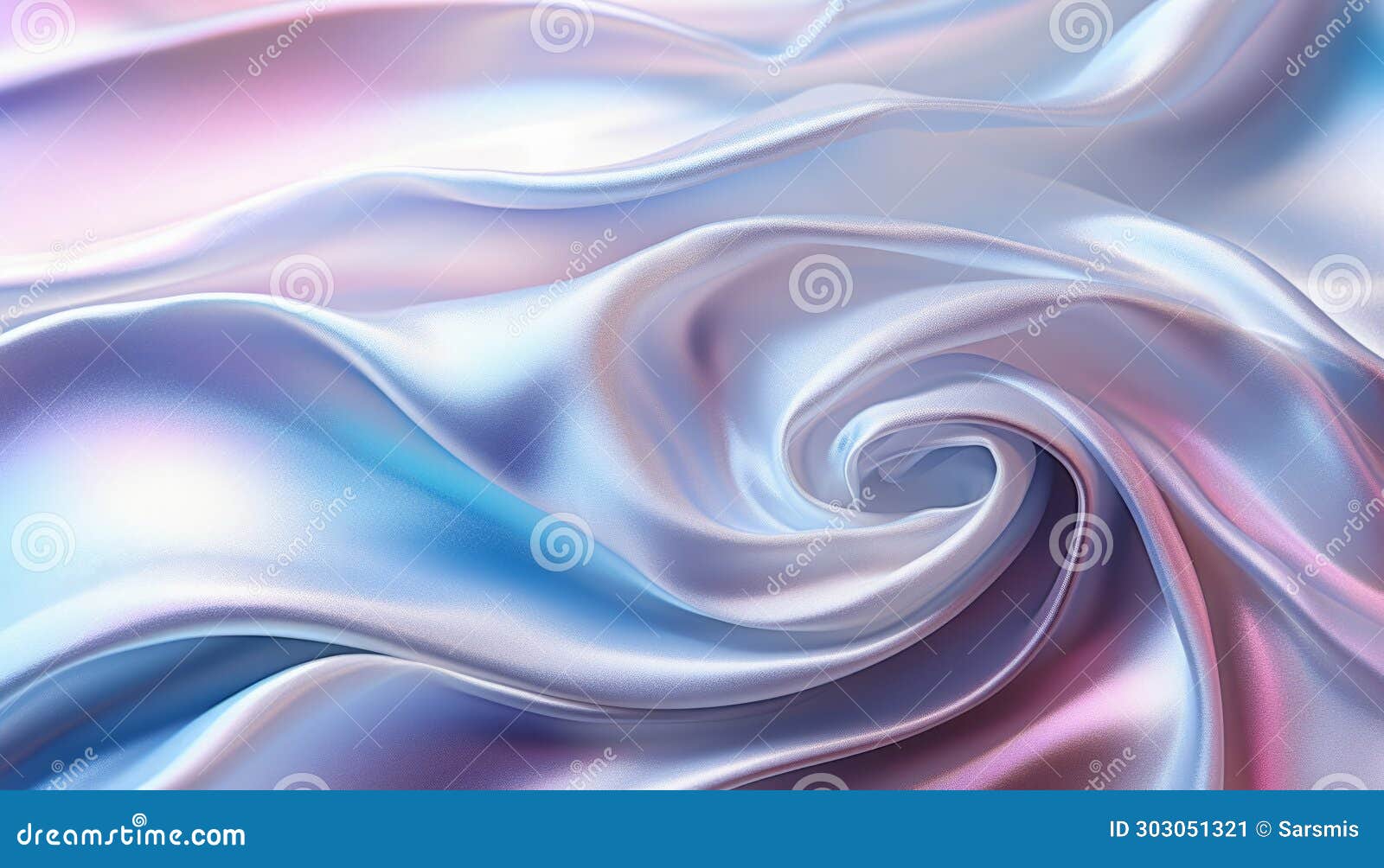 Holographic Texture Iridescent Blue Foil. Shiny Hologram Effect ...