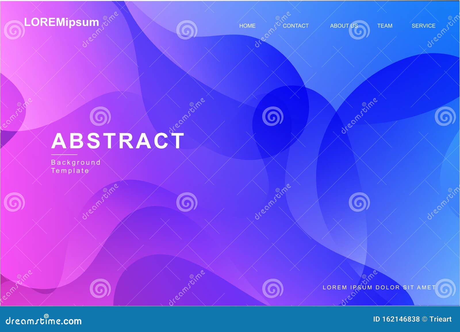 Abstract Fluid Dynamic Shape Background Combination Stock Vector ...