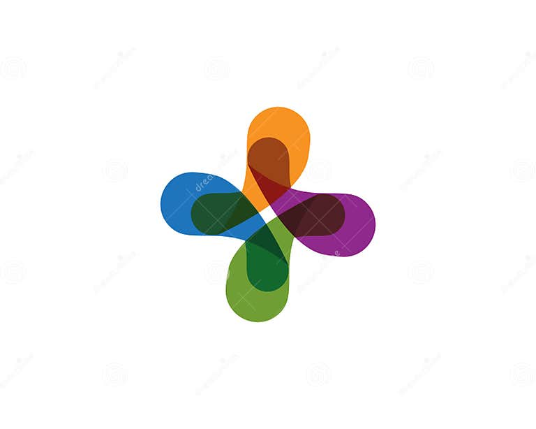 Abstract Fluid Logo Design Vector Template Stock Vector - Illustration ...