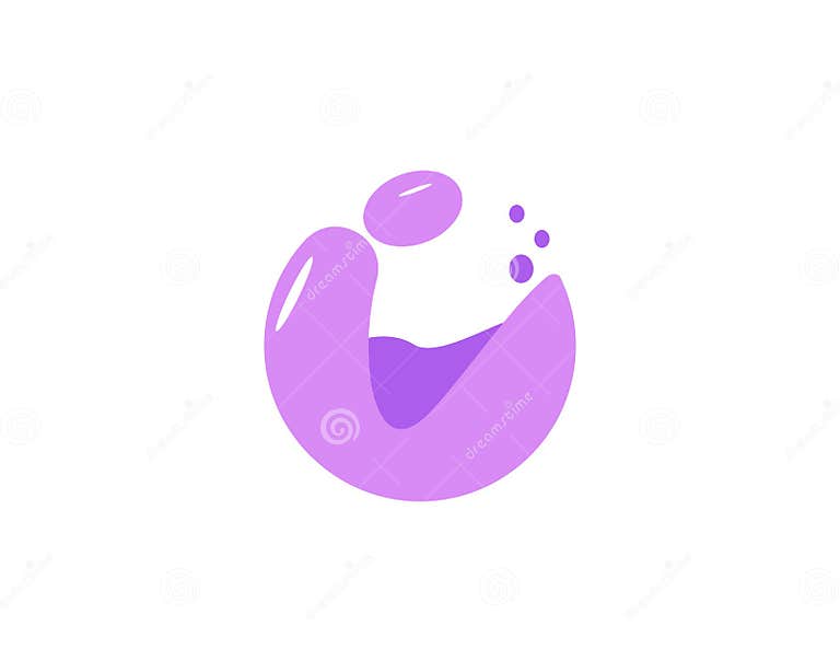 Abstract Fluid Logo Design Vector Template Stock Vector - Illustration ...