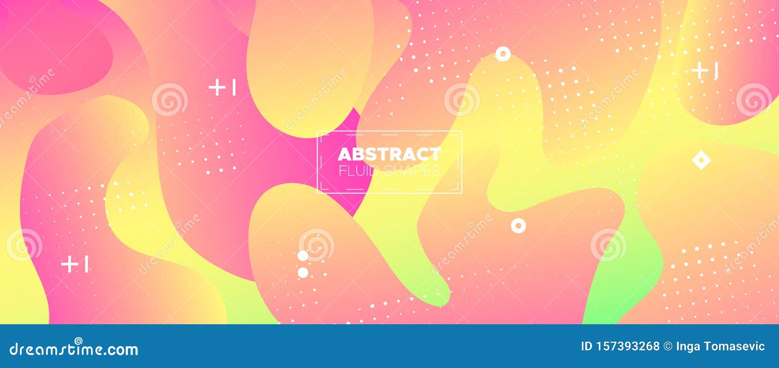 Abstract Fluid Pattern. Red Minimal Poster Stock Vector - Illustration ...