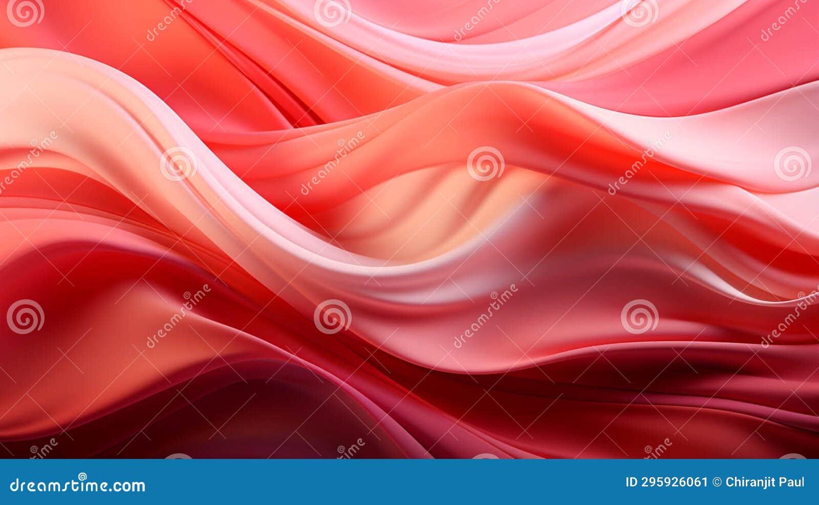 Abstract Fluid Red and Pink Gradient Background Stock Illustration ...