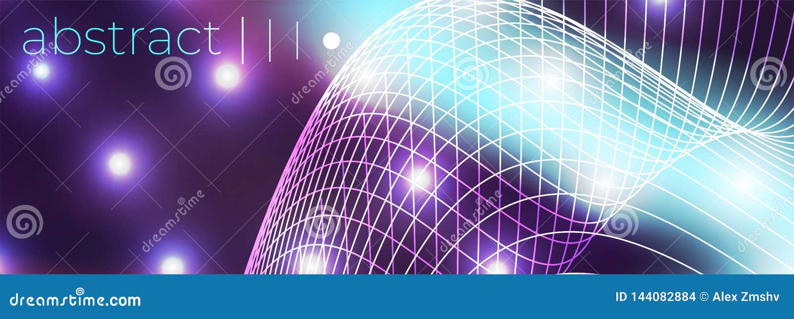 Abstract Fluid Techno Smoky Backdrop Vector Stock Vector - Illustration ...