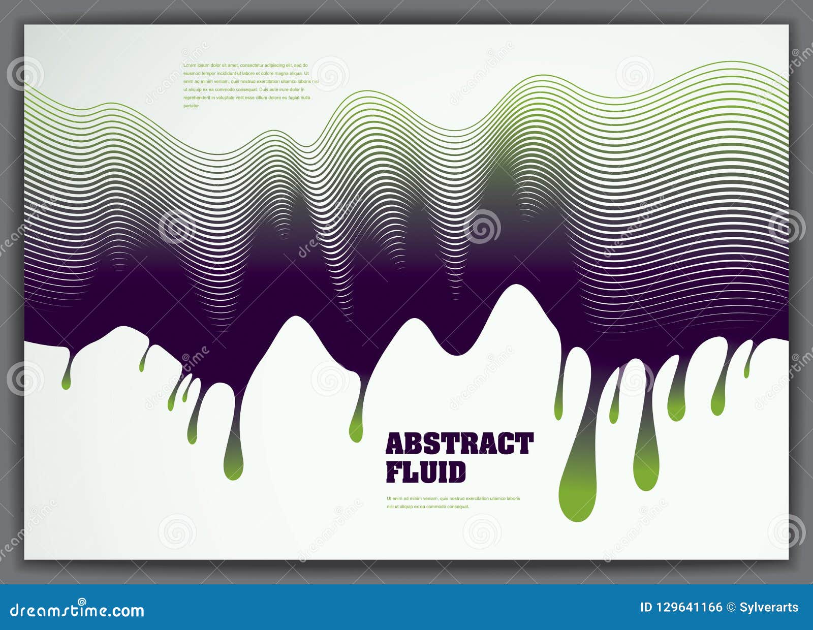 Abstract Fluid Vector Background with Colorful Liquid Drops Wave Stock ...