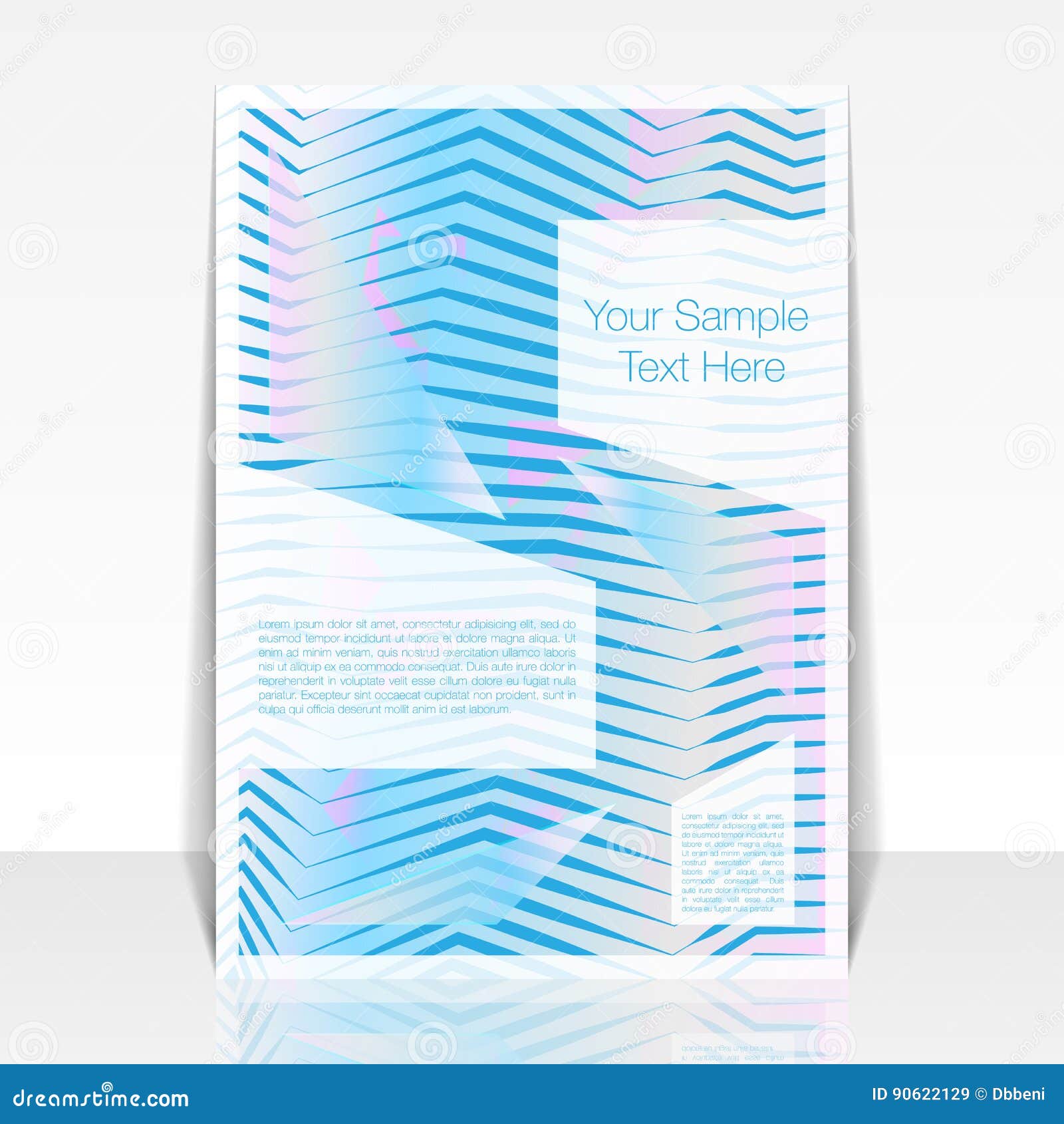 Abstract flyer design stock vector. Illustration of colorful - 90622129