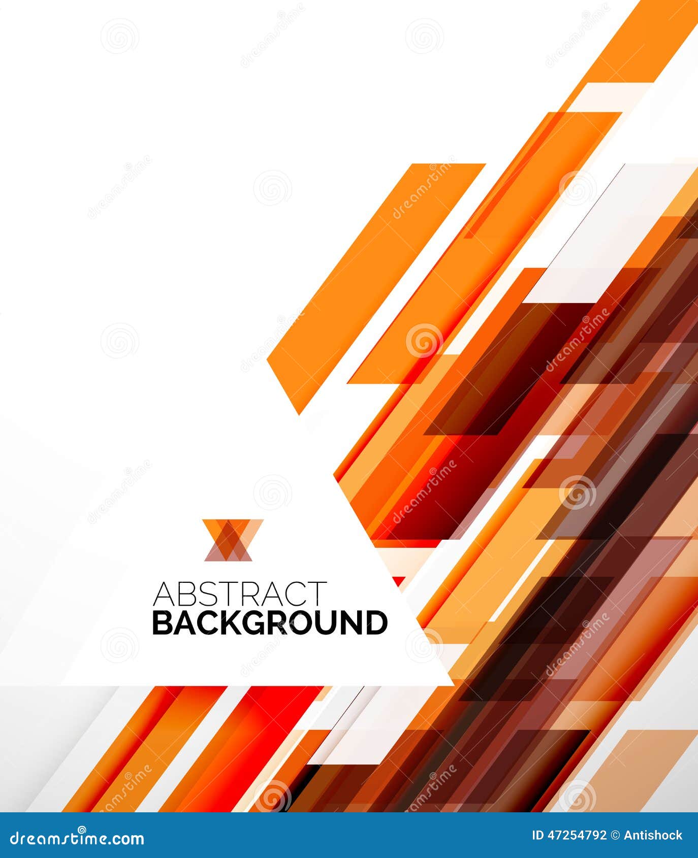 Abstract Flyer Template Design Background Stock Vector - Illustration ...