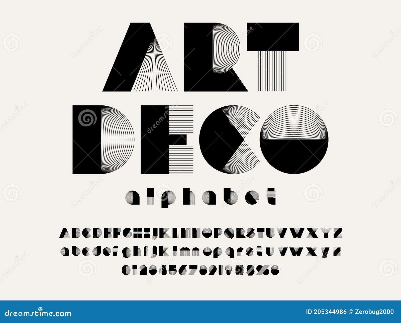 Abstract font stock vector. Illustration of symbol, design - 205344986