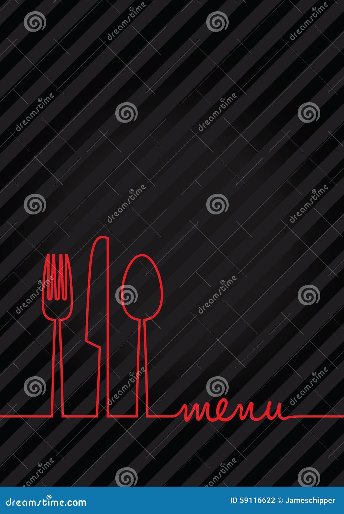 Abstract Food Menu Background Stock Vector - Illustration of meal ...