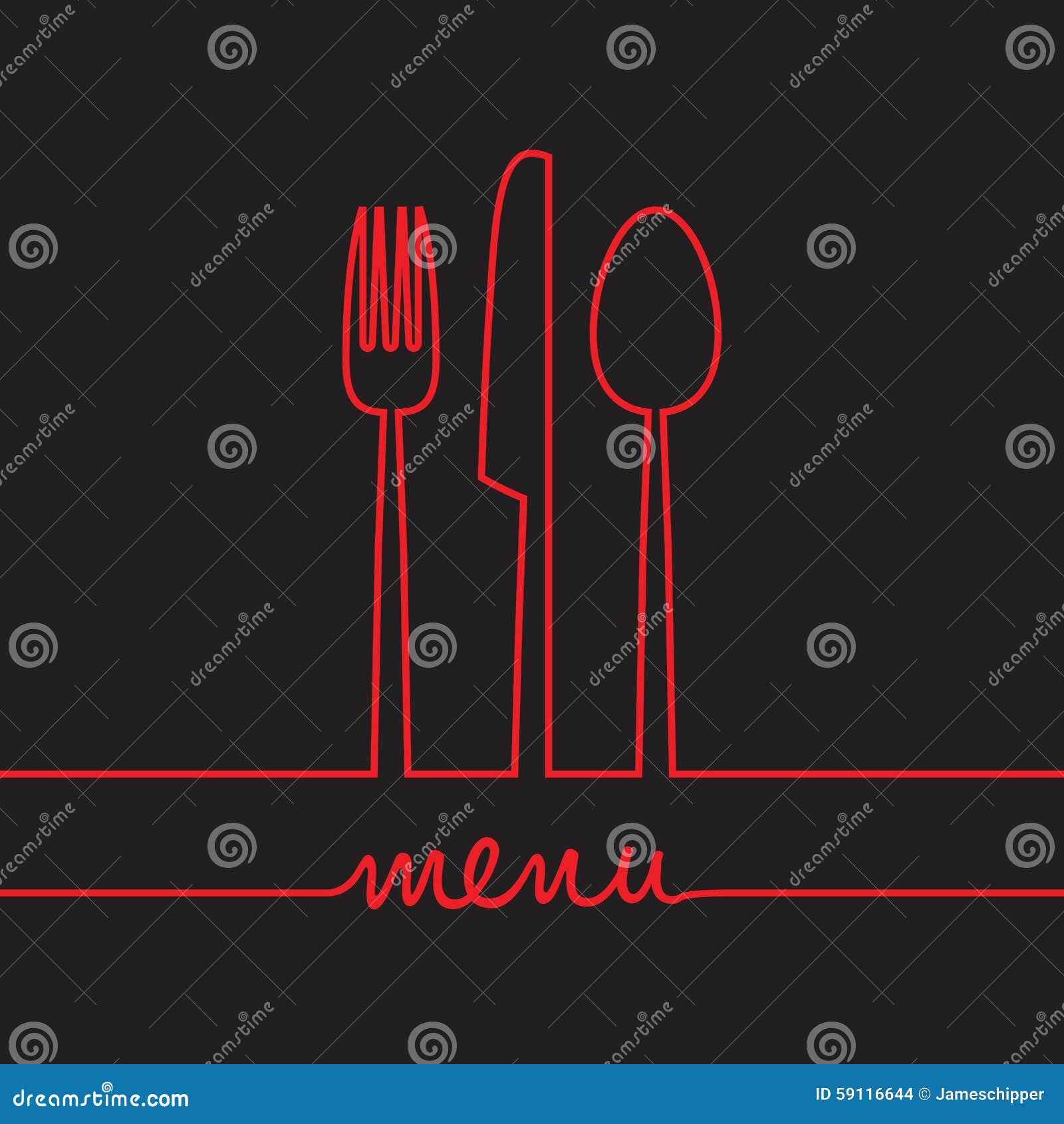 Abstract Food Menu Background Stock Vector - Illustration of place ...