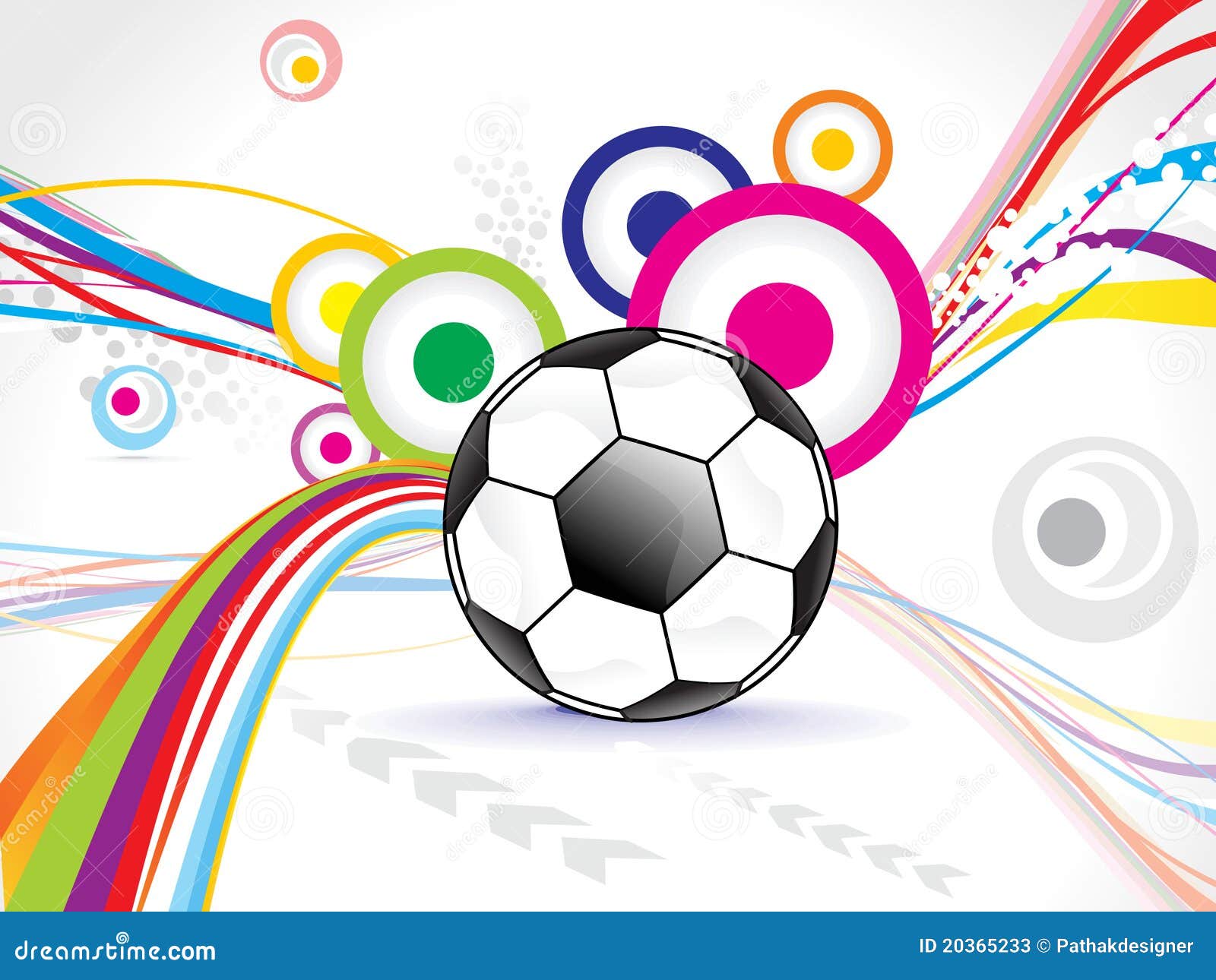 Abstract Football Background Design Stock Vector - Illustration of kick ...