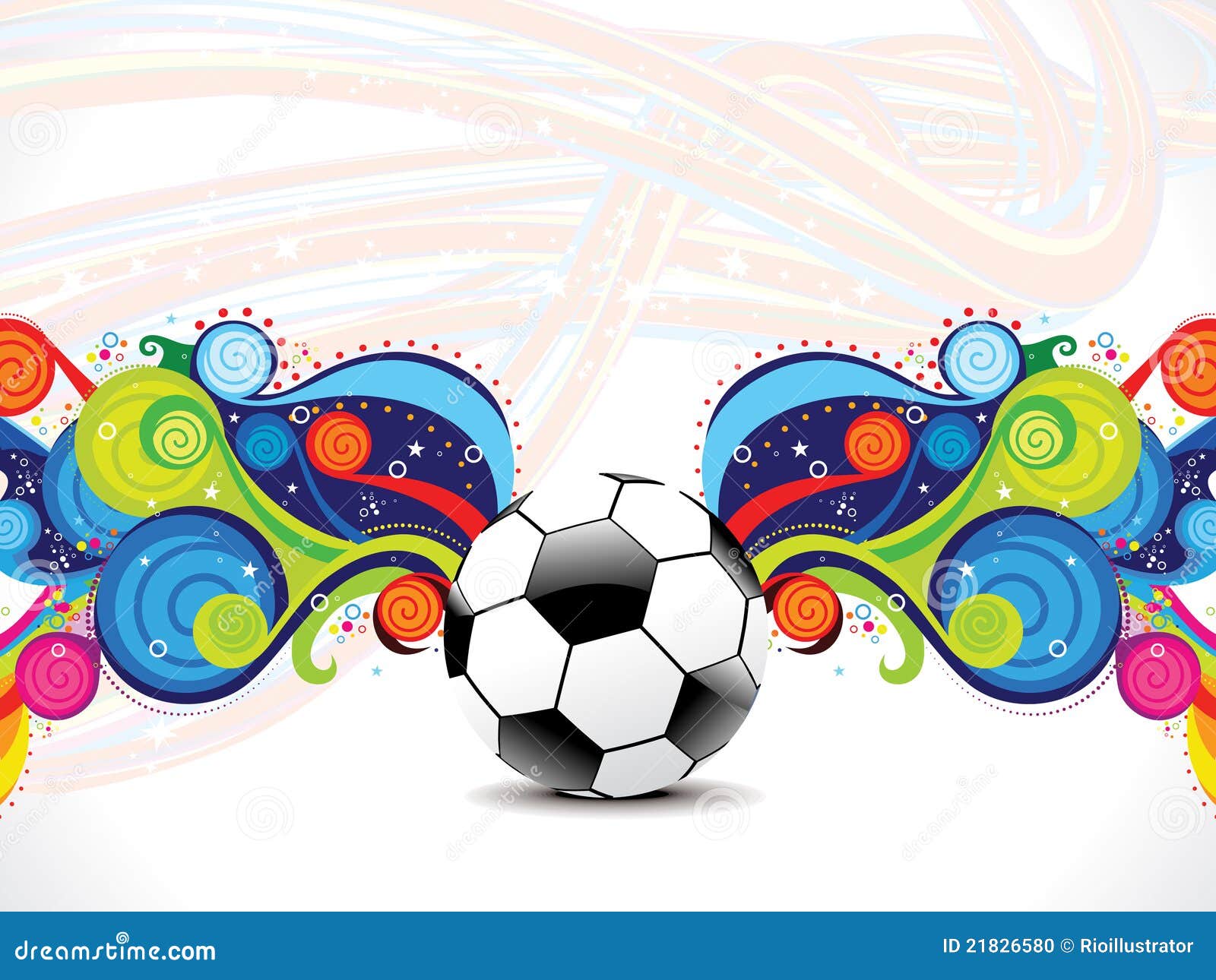 Abstract Football (soccer) Background. Stock Image | CartoonDealer.com ...