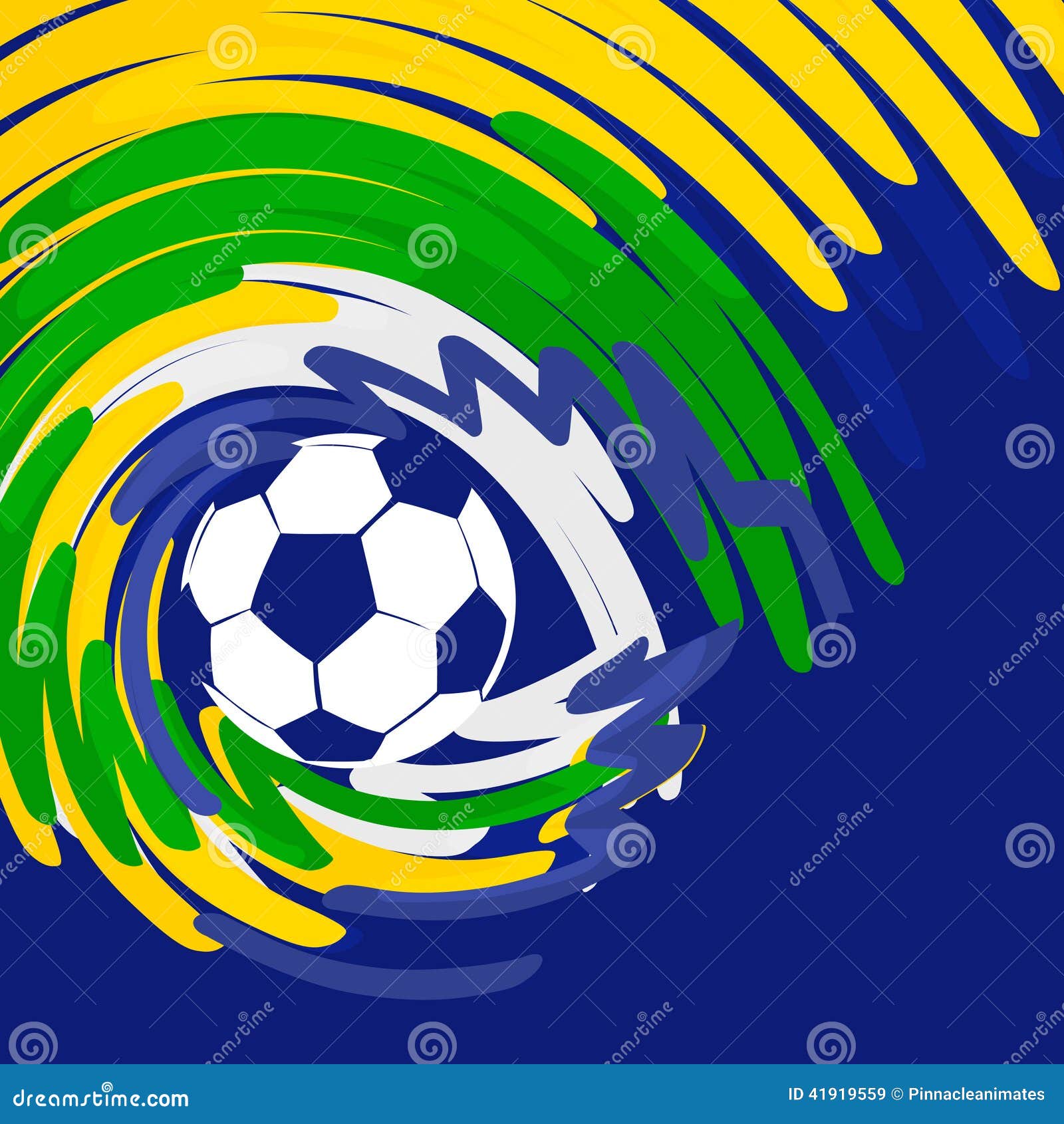 Abstract Football Background Stock Vector - Illustration of game ...