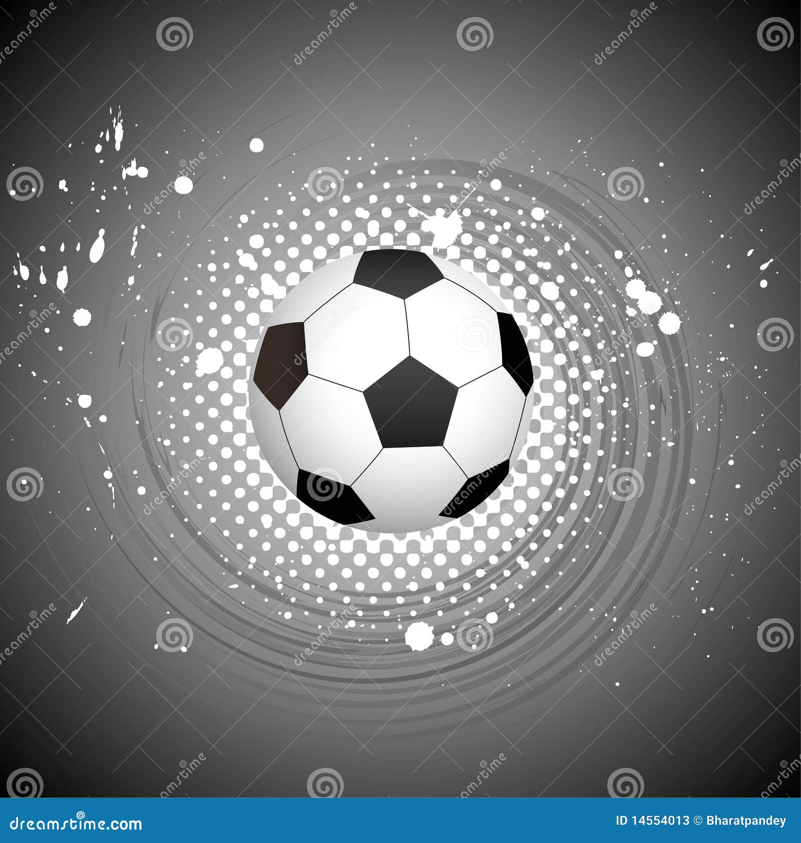 Abstract Football Creative Design Stock Vector - Illustration of ...