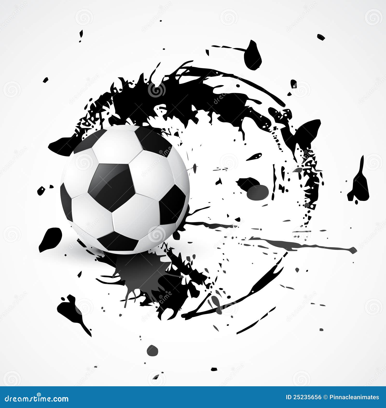 Abstract football design stock vector. Illustration of competition ...