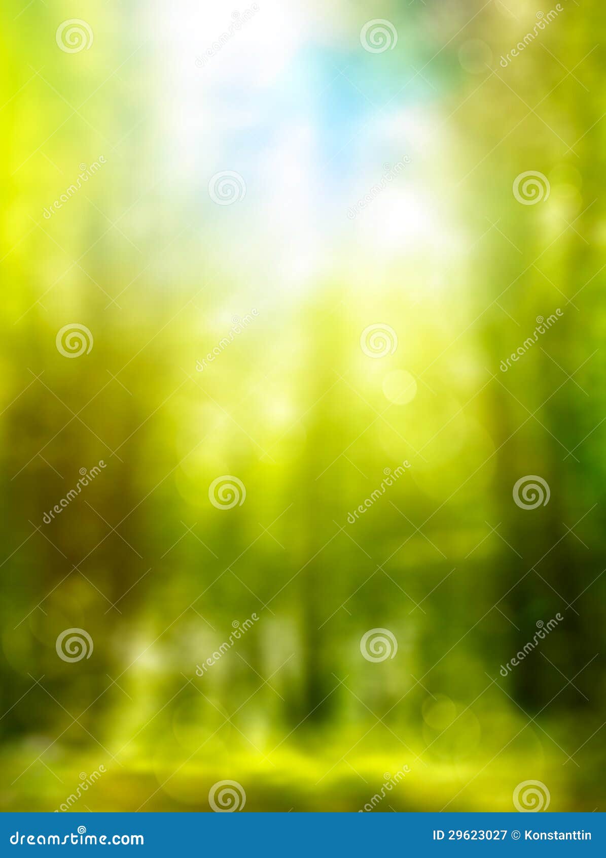 Abstract Forest Spring Green Background Stock Image - Image of design ...