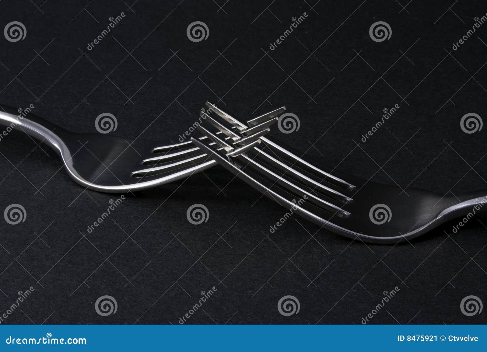 Abstract forks stock image. Image of simple, fork, spoon - 8475921