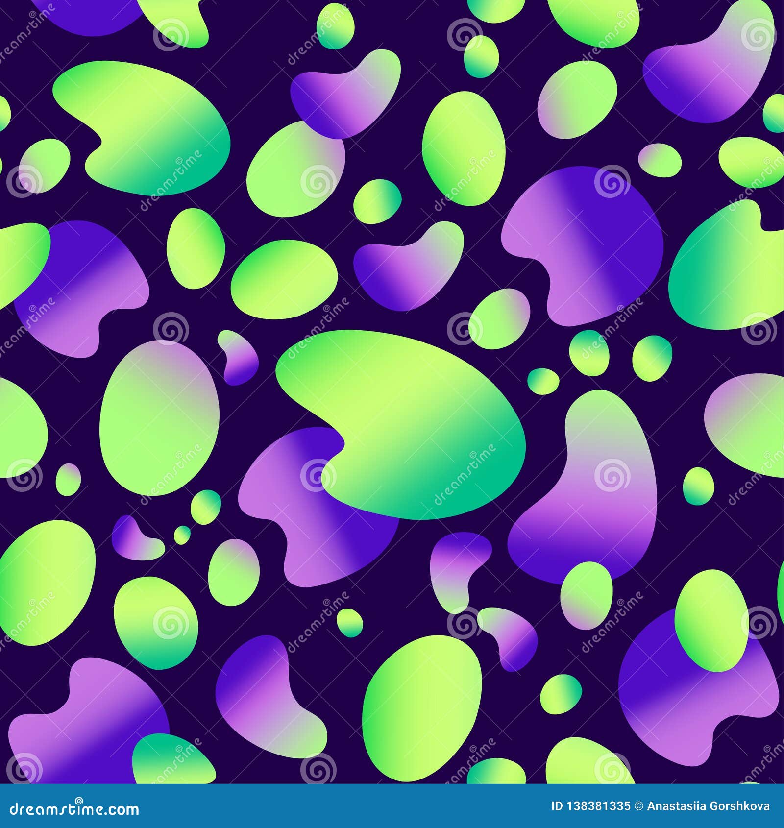 Abstract Form. Pattern Liquid Design Stock Vector - Illustration of ...