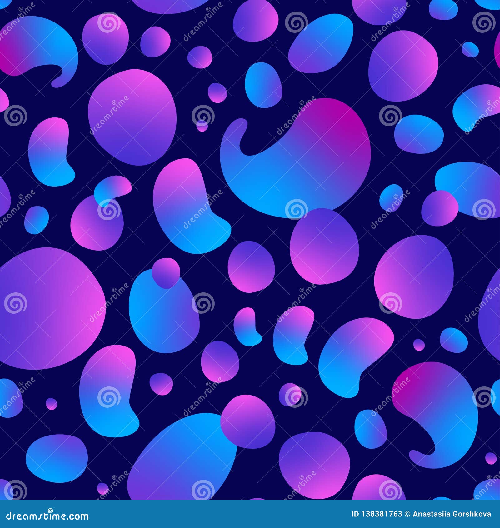 Abstract Form. Pattern Liquid Design. Stock Vector - Illustration of ...