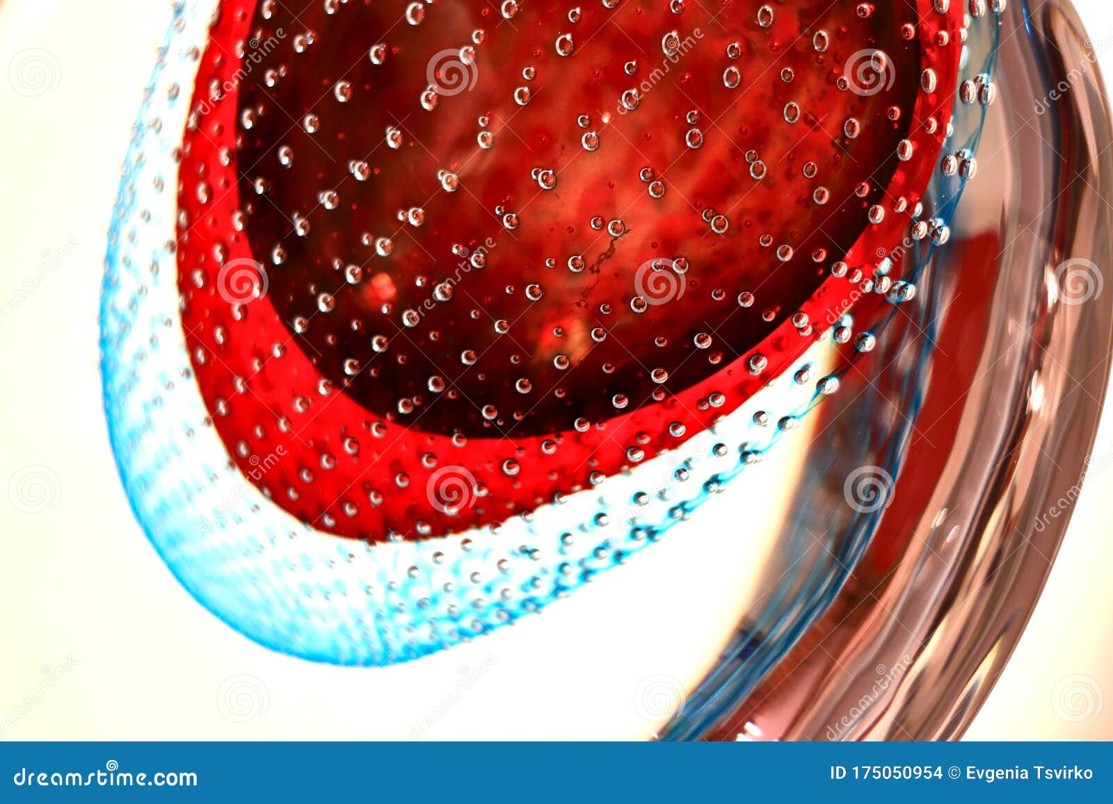Abstract form of red glass stock photo. Image of blue - 175050954