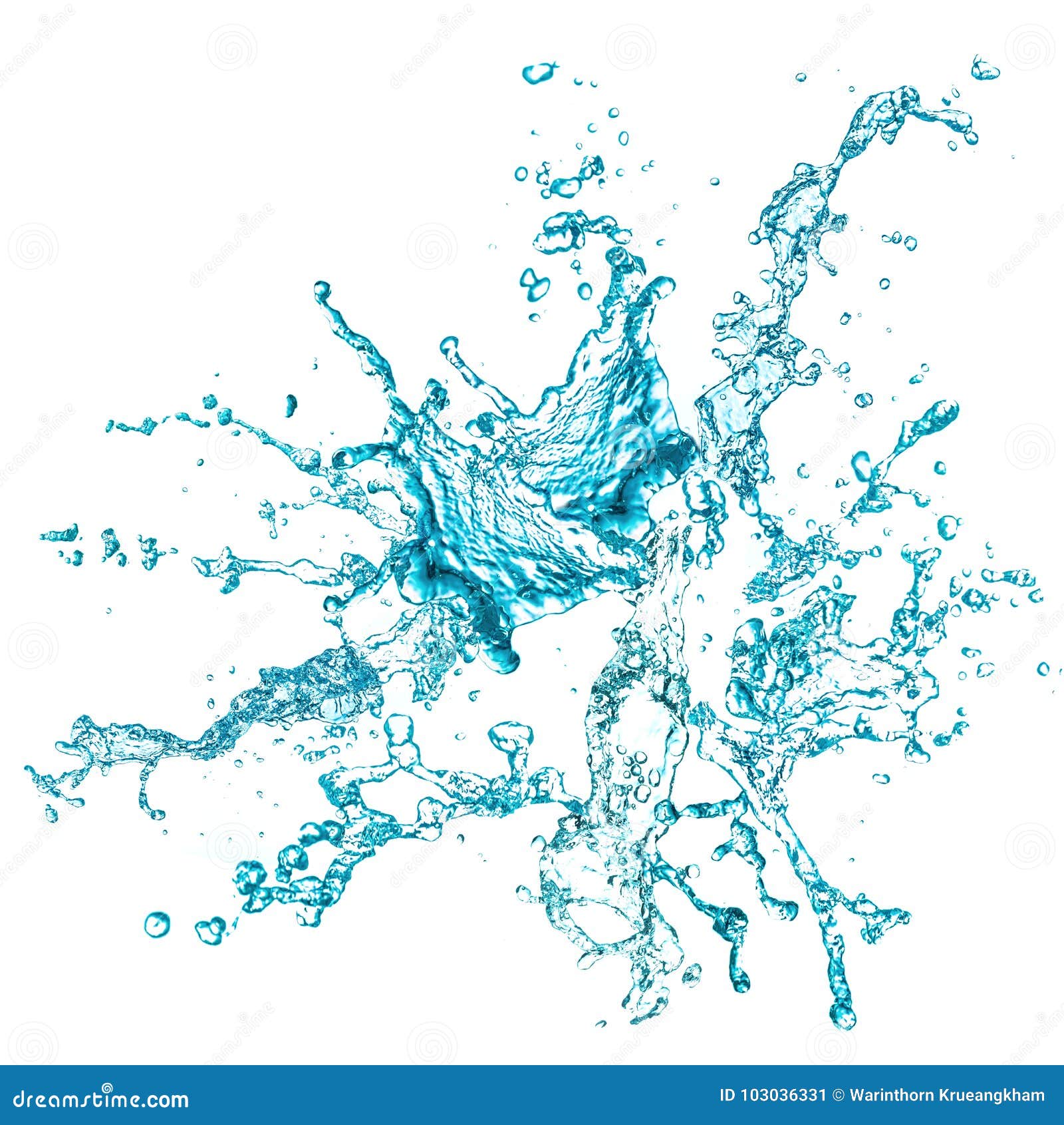 Abstract Form of Splash Water Stock Image - Image of splash, liquid ...