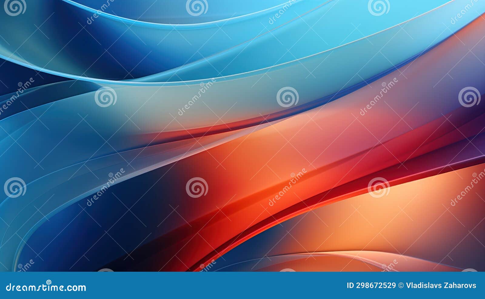 Abstract Forms on a Gradient Background are a Dynamic Solution for ...