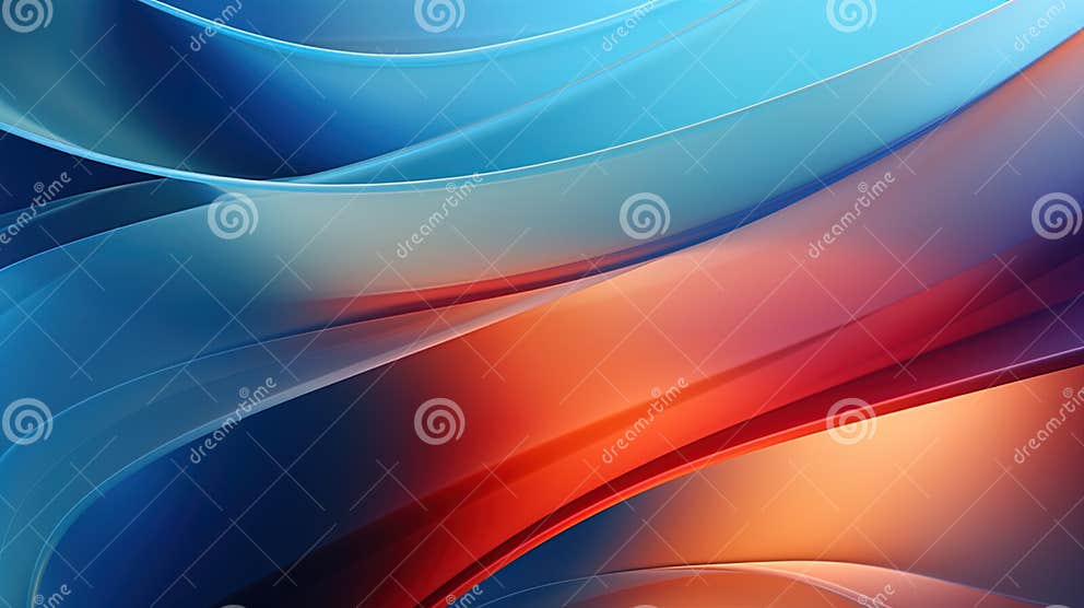 Abstract Forms on a Gradient Background are a Dynamic Solution for ...