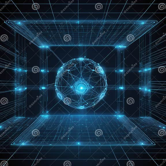 The Abstract Foundation of Technology. a Three-dimensional Grid is ...