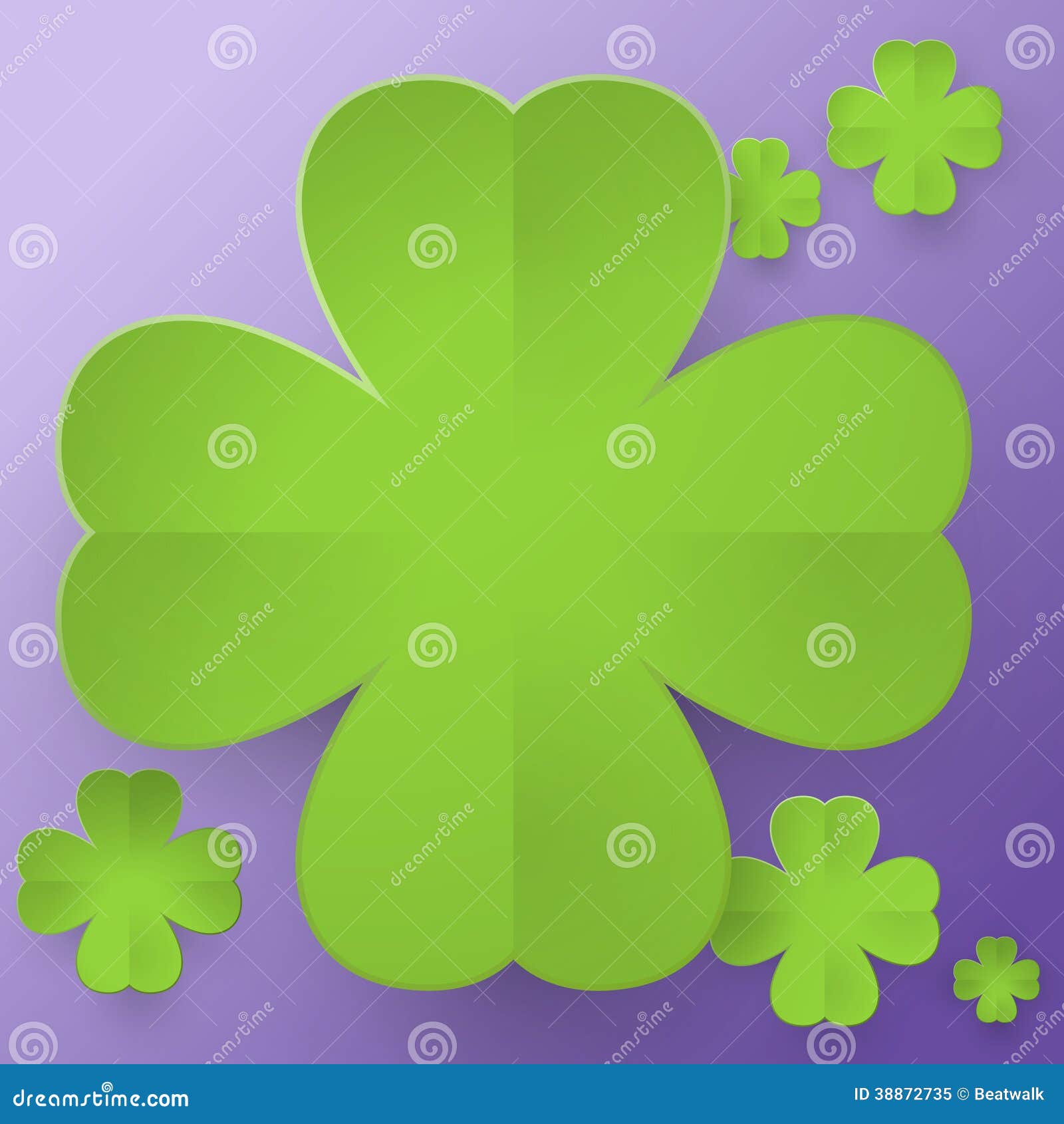 Abstract four leaf clover stock vector. Illustration of foliage - 38872735 Abstract four leaf clover stock vector. Illustration of foliage - 38872735