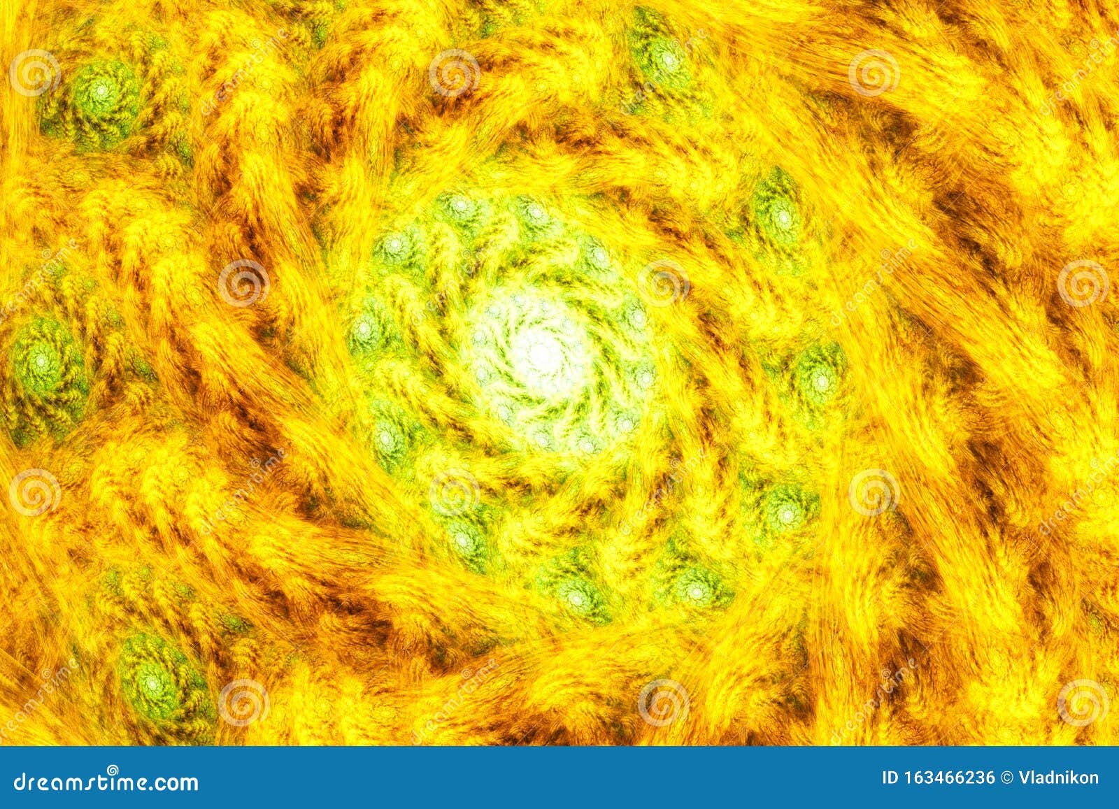 Abstract Fractal Art Background in Illustration Space Geometry Stock ...