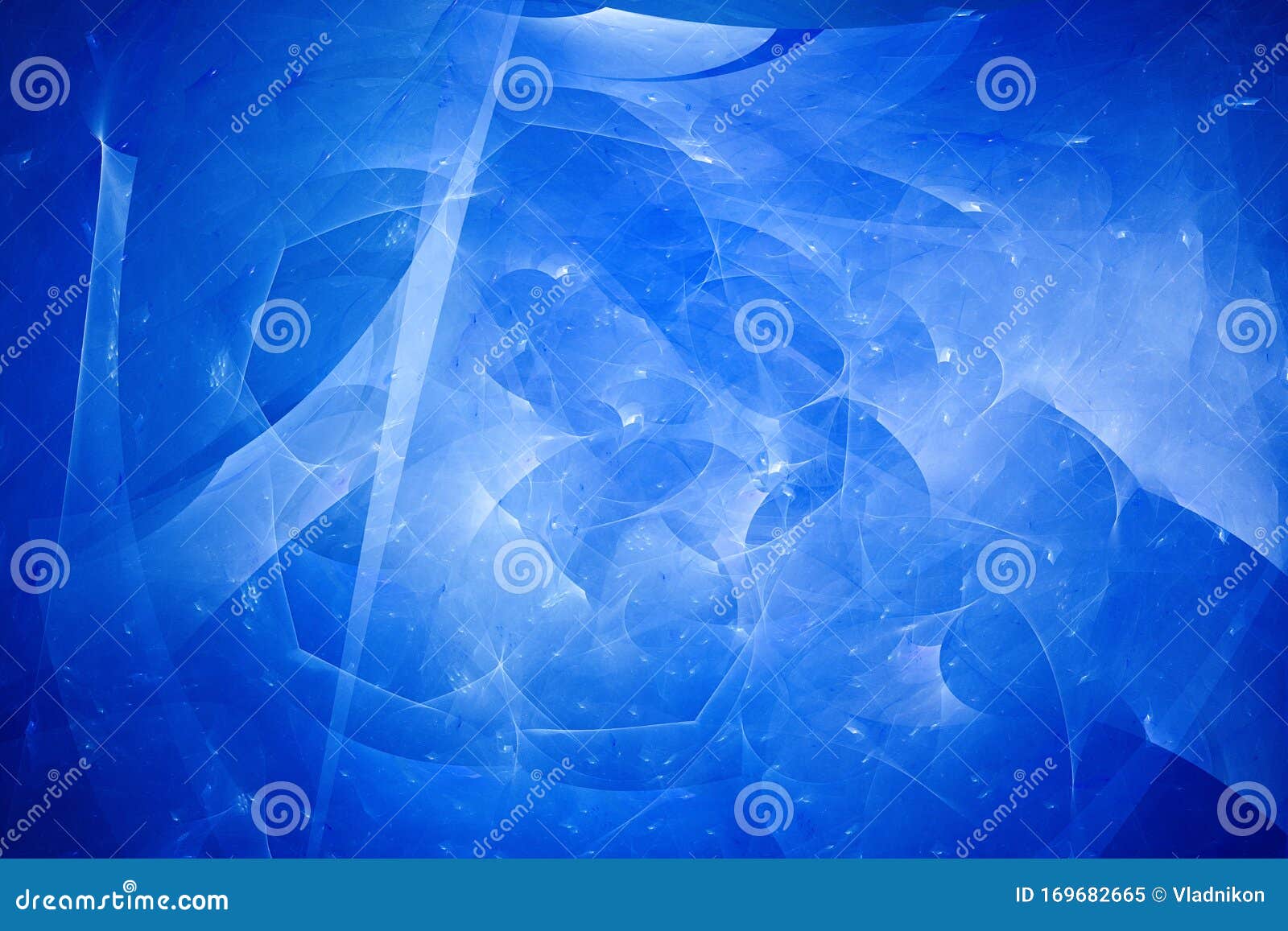 Abstract Fractal Art Background in Illustration Space Geometry Stock ...