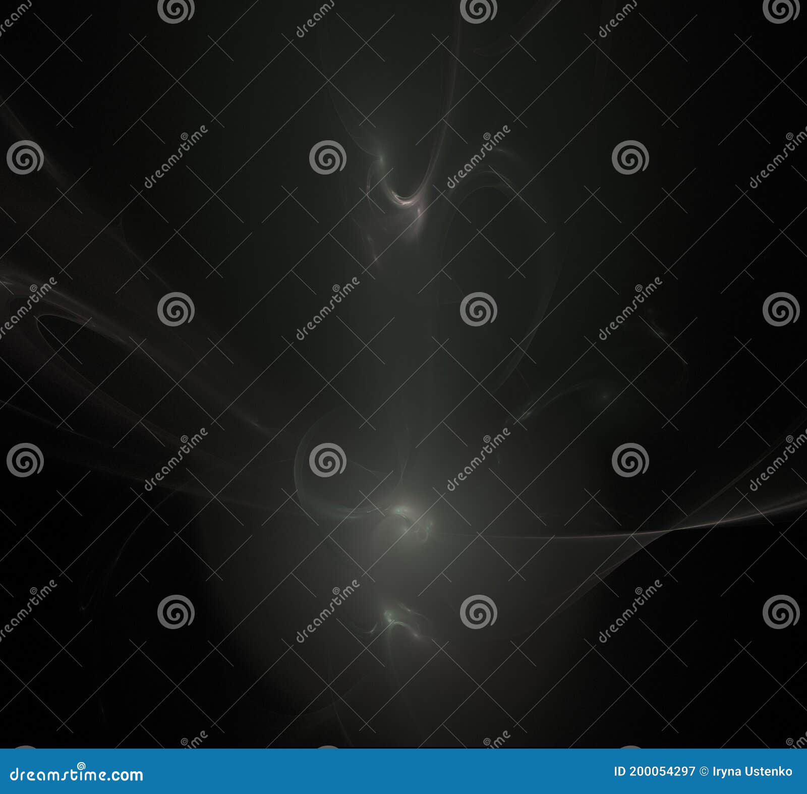 Abstract Fractal Art Background Illustration Space Geometry. Stock ...
