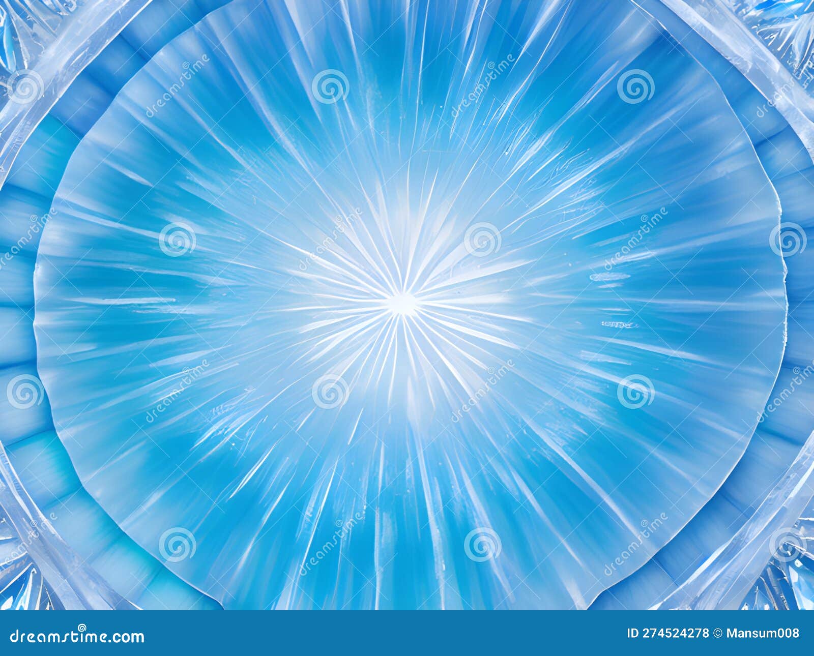 Abstract Fractal Background with Blue and White Lines , Ai Generated ...