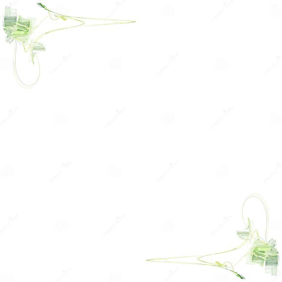 Abstract fractal border stock illustration. Illustration of stylish ...