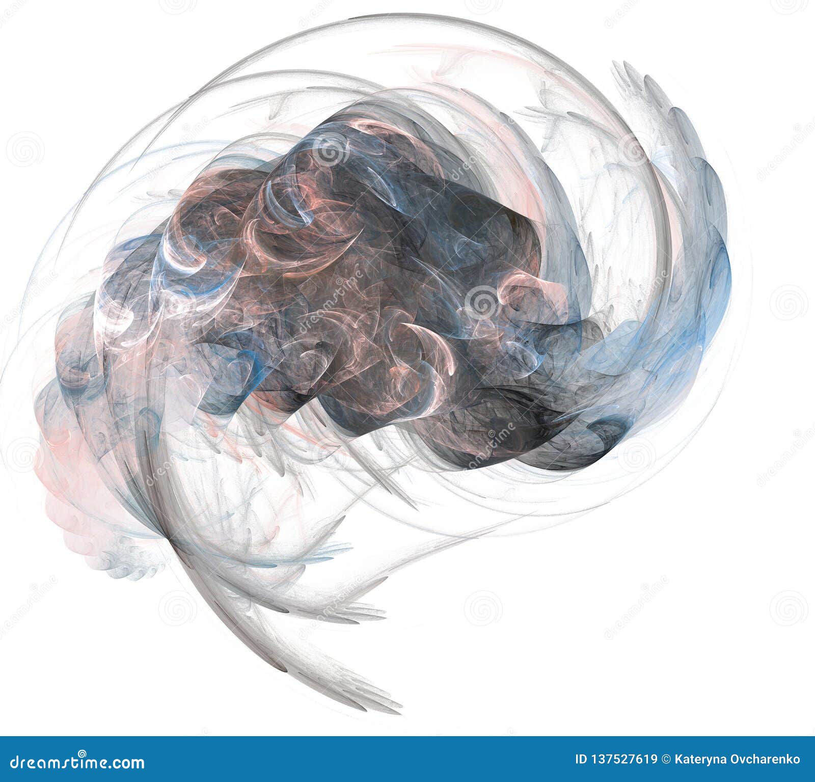 Abstract Fractal Color Texture. Digital Art. Abstract Form & Colors ...