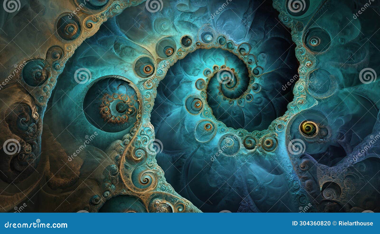 Abstract Fractal Fibonacci Sequence in Spiral Form Stock Illustration ... Abstract Fractal Fibonacci Sequence in Spiral Form Stock Illustration ...