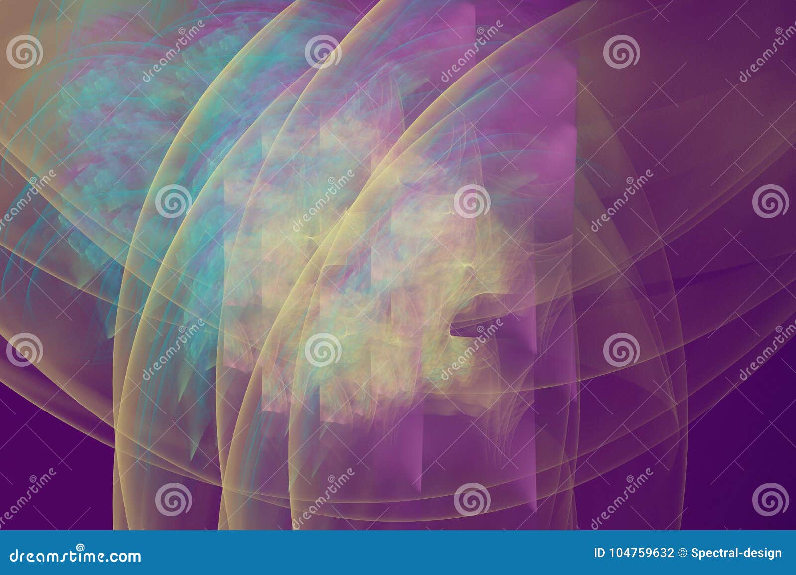 Abstract Fractal Flame Fractal Backgroundr Stock Illustration ...