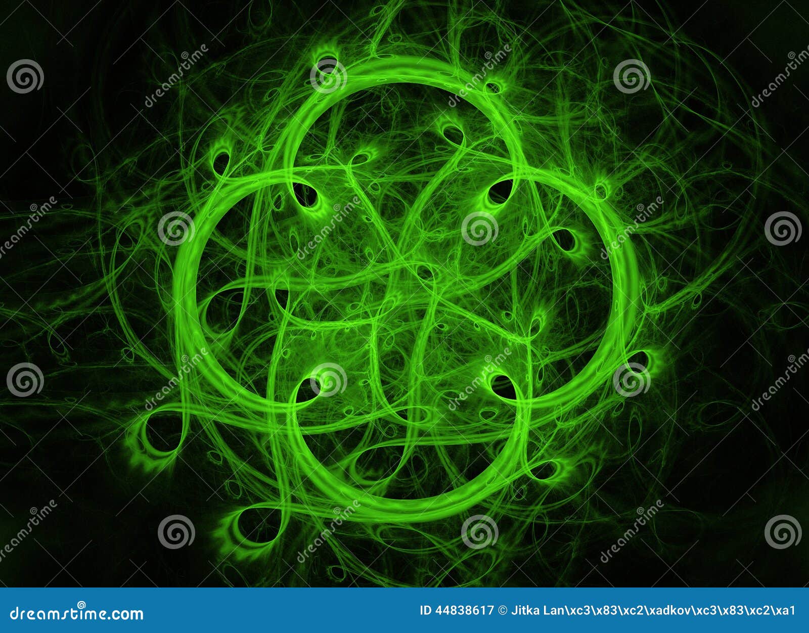 Abstract Fractal Flames Background Stock Illustration - Illustration of ...