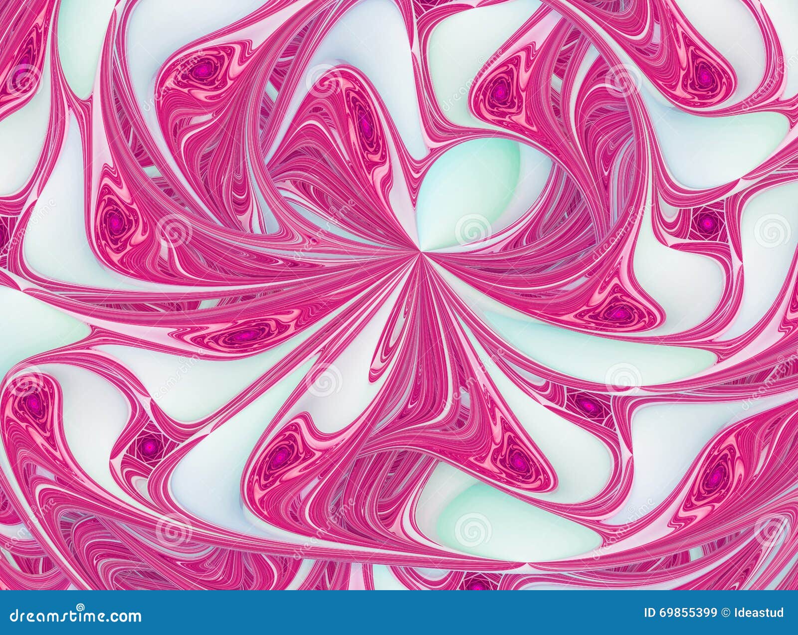 Abstract Fractal Illustration for Creative Design Stock Illustration ...