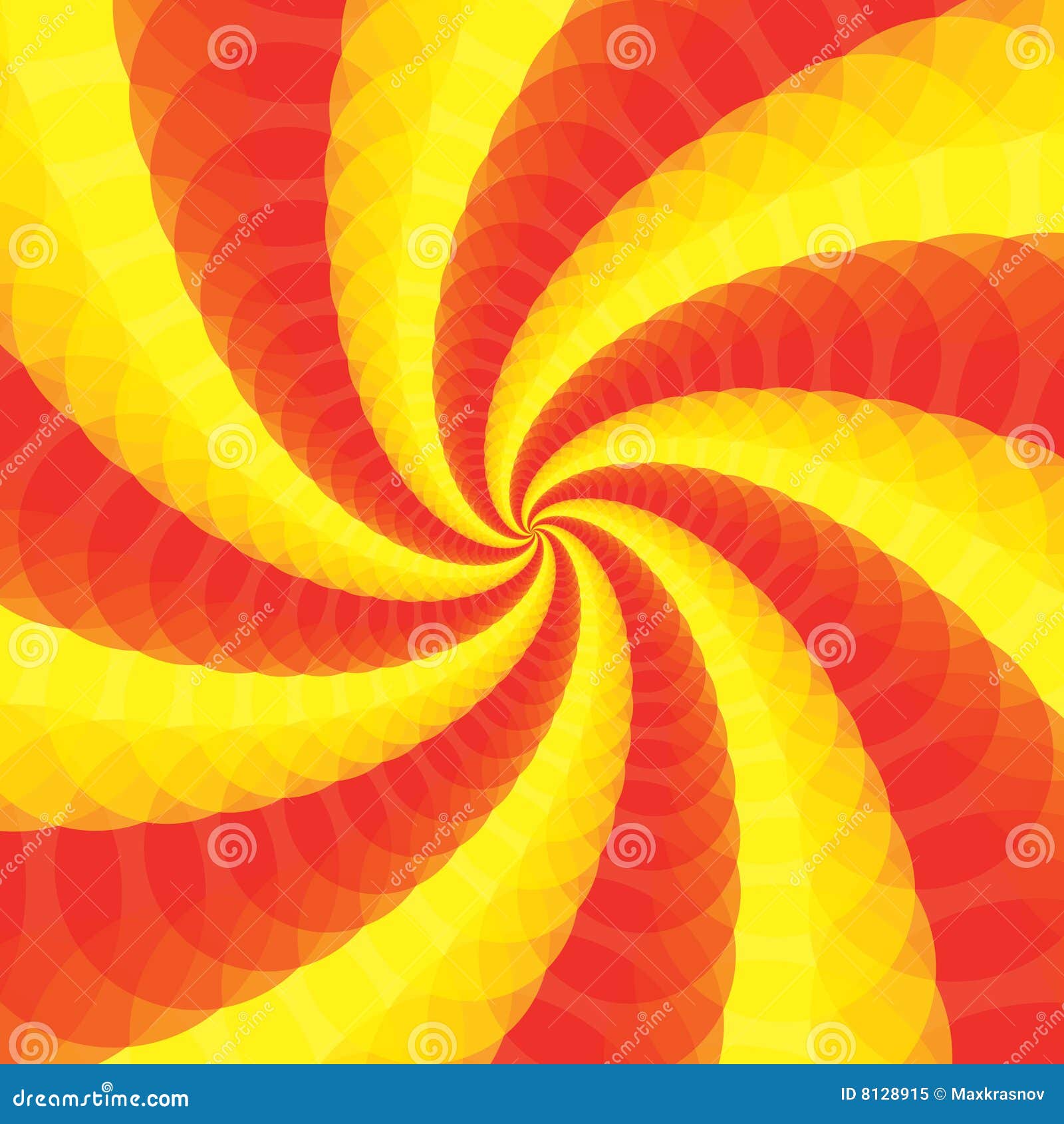 Abstract Fractal Pattern stock vector. Illustration of orange - 8128915