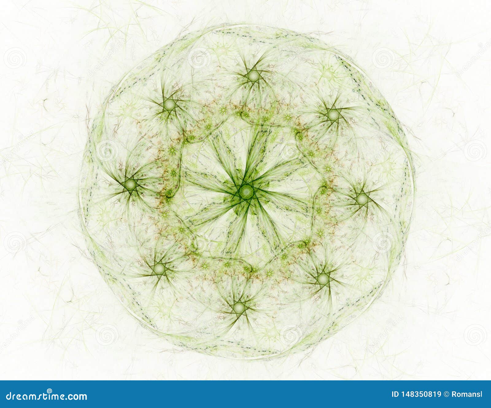 Abstract Fractal Patterns and Shapes. Fractal Texture for Prints Stock ...